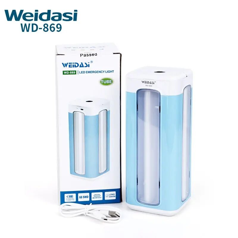 Outdoor LED Emergency Lamp Lithium Battery Rechargeable Led Emergency Light - Weidasi Electric ...